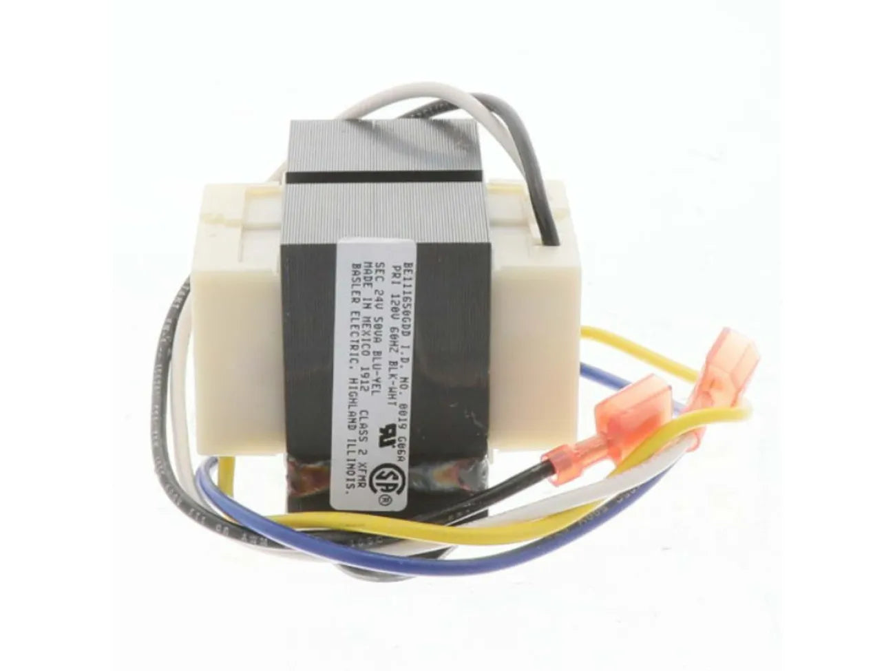 Lochinvar 100208249, 120V Primary, 24V Secondary, 50VA Transformer