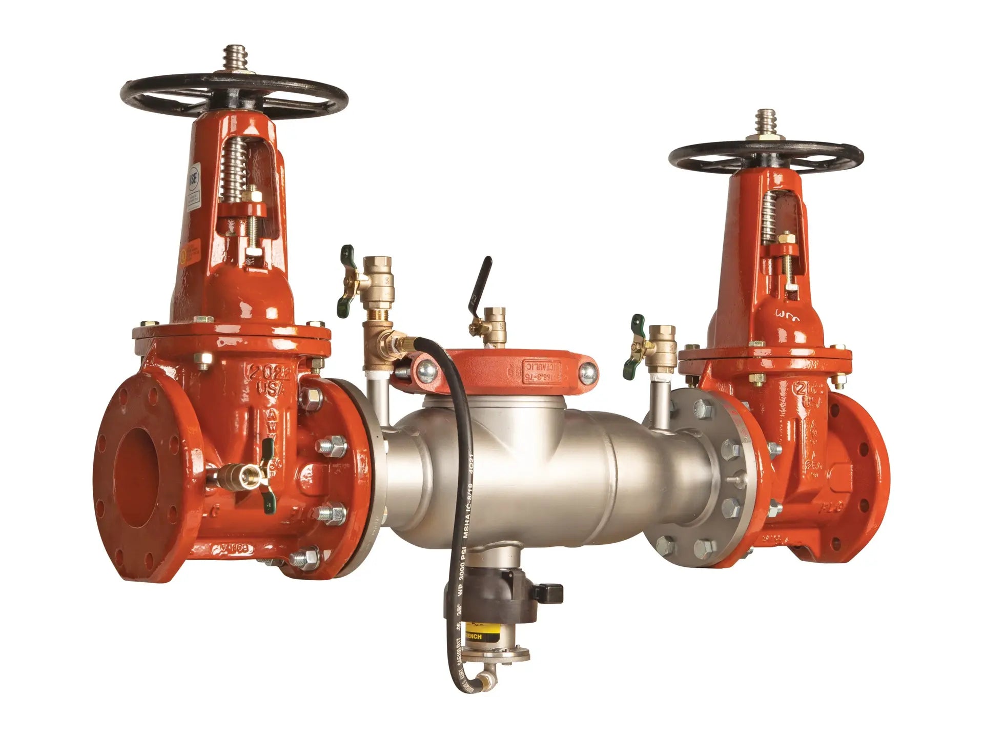 Watts F0692721, AMES 4000SS 4 IN SS Reduced Pressure Zone Backflow Pre